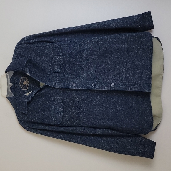 Freedom Foundry | Shirts | Freedom Foundry Blue Tweed Flannel Lined ...